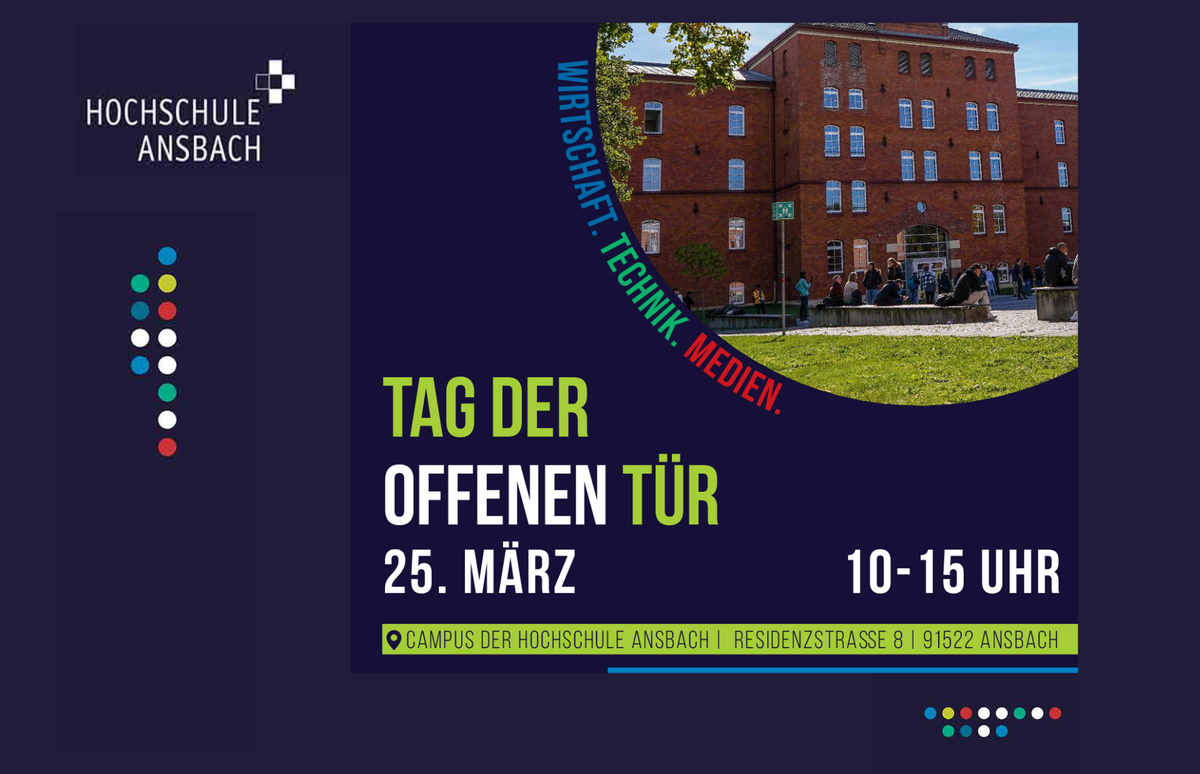 Tag der offenen Tür an der Hochschule Ansbach
