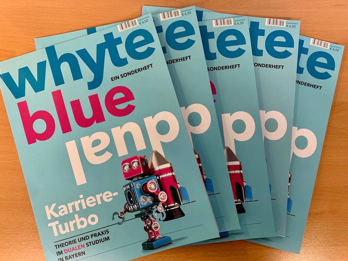 whyte blue dual - Startklar fürs duale Studium